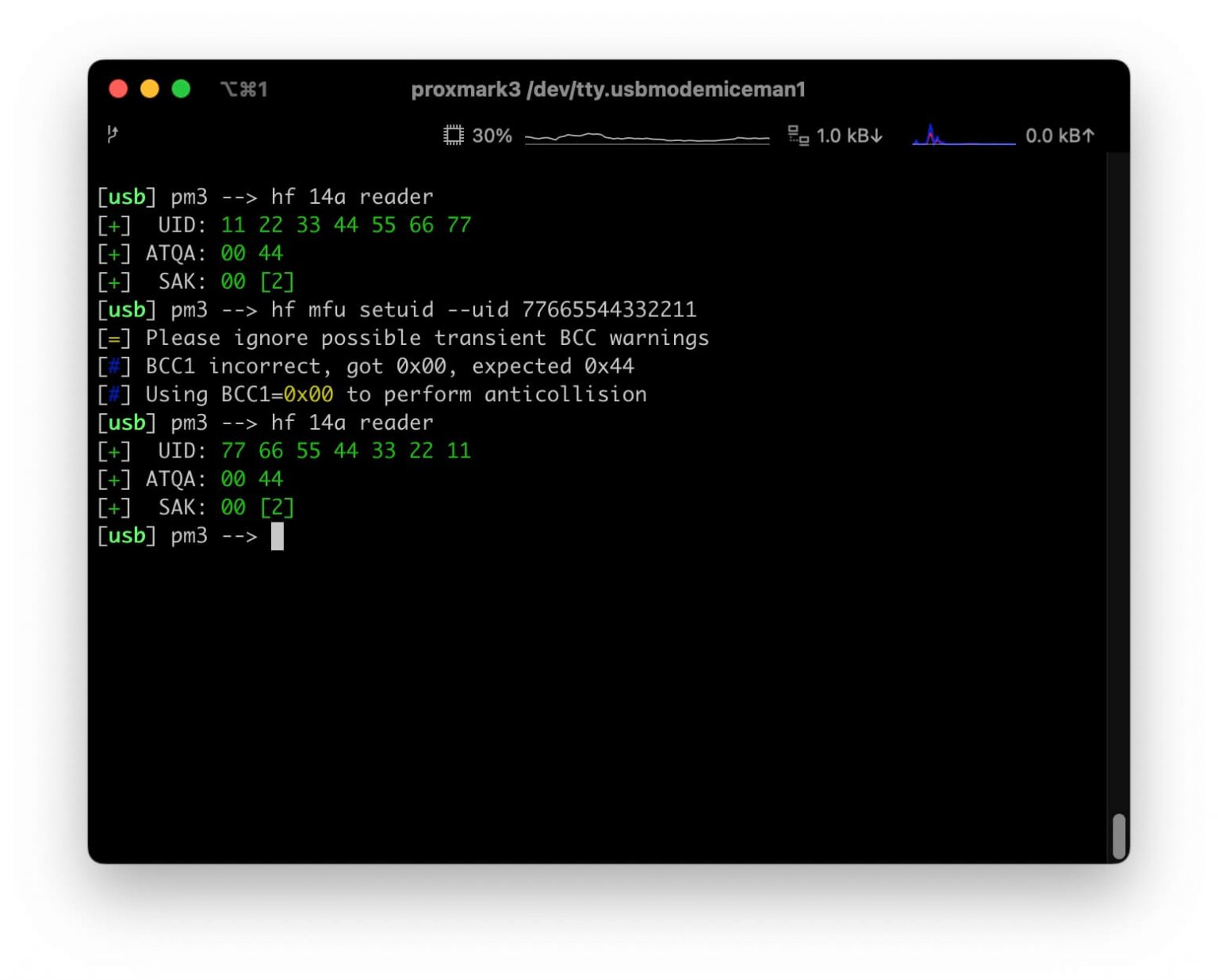 Mifare Ultralight 7 Byte UID Changeable Magic Card - MTools Tec