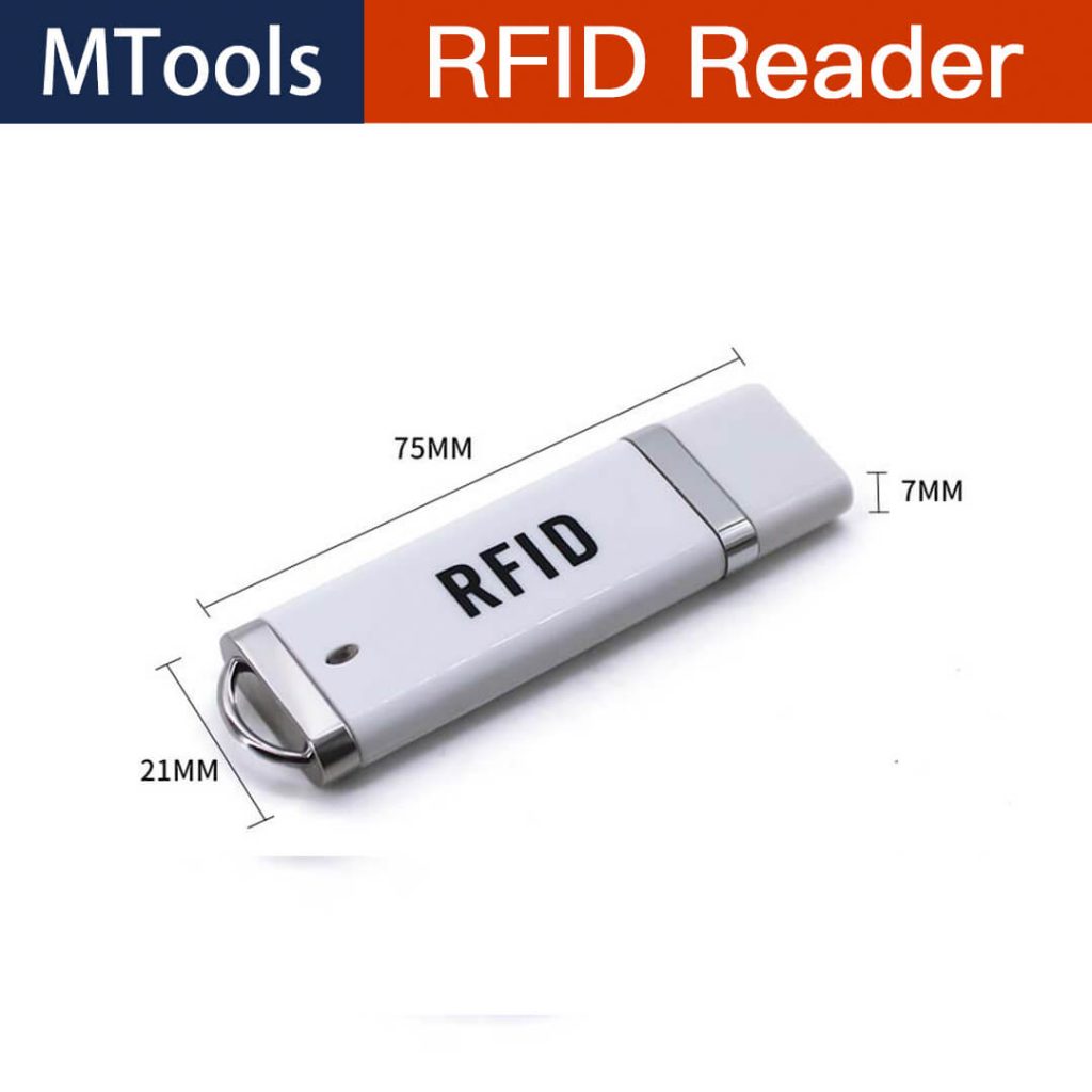 Portable ID Reader - 125KHz/13.56MHz - MTools Tec