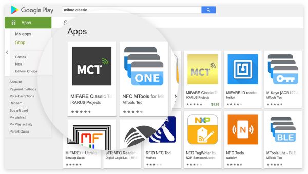 Mifare Classic Tool vs MTools - MTools Tec