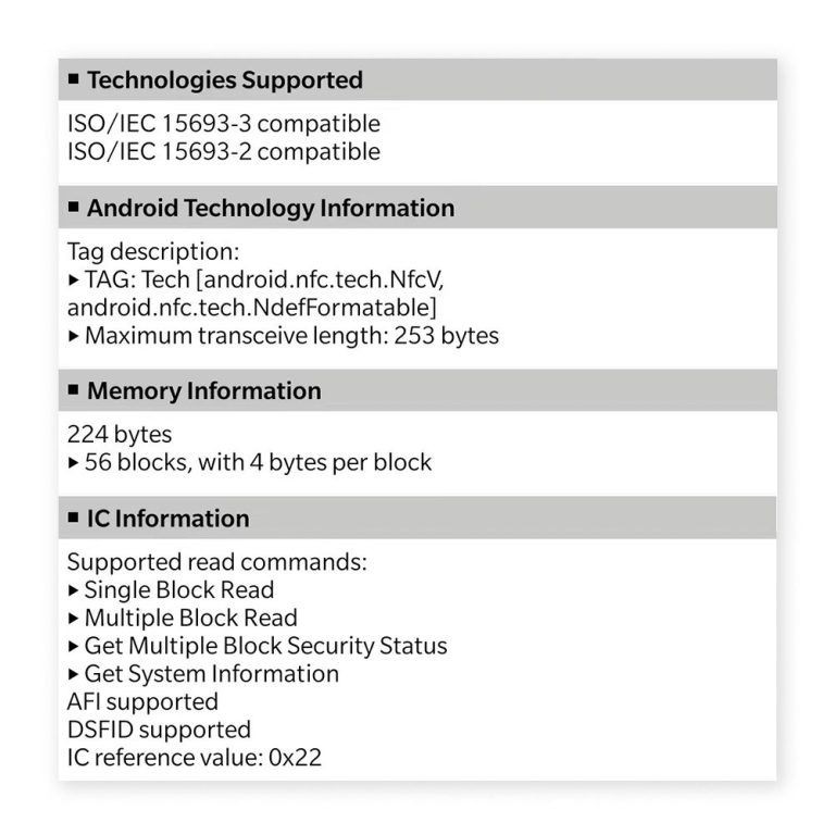 UID Changeable ISO15693 iCode SLI Magic Card - MTools Tec