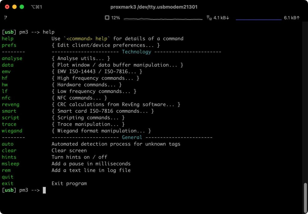 How to use Proxmark3 X on macOS - MTools Tec