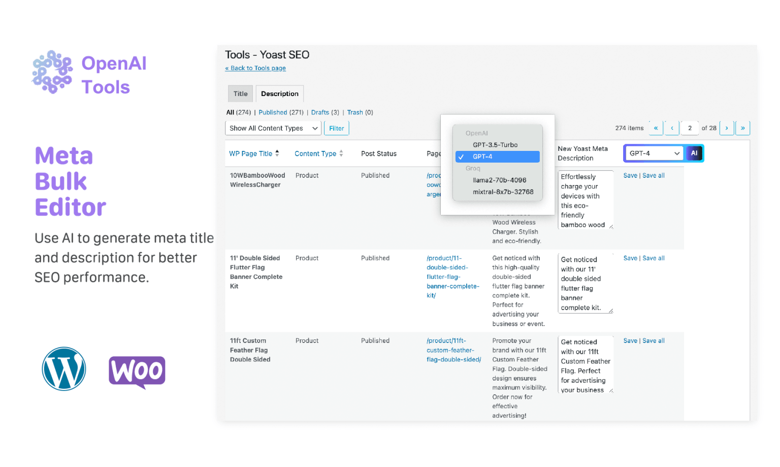 OpenAI Tools for WooCommerce - Product Review Generator