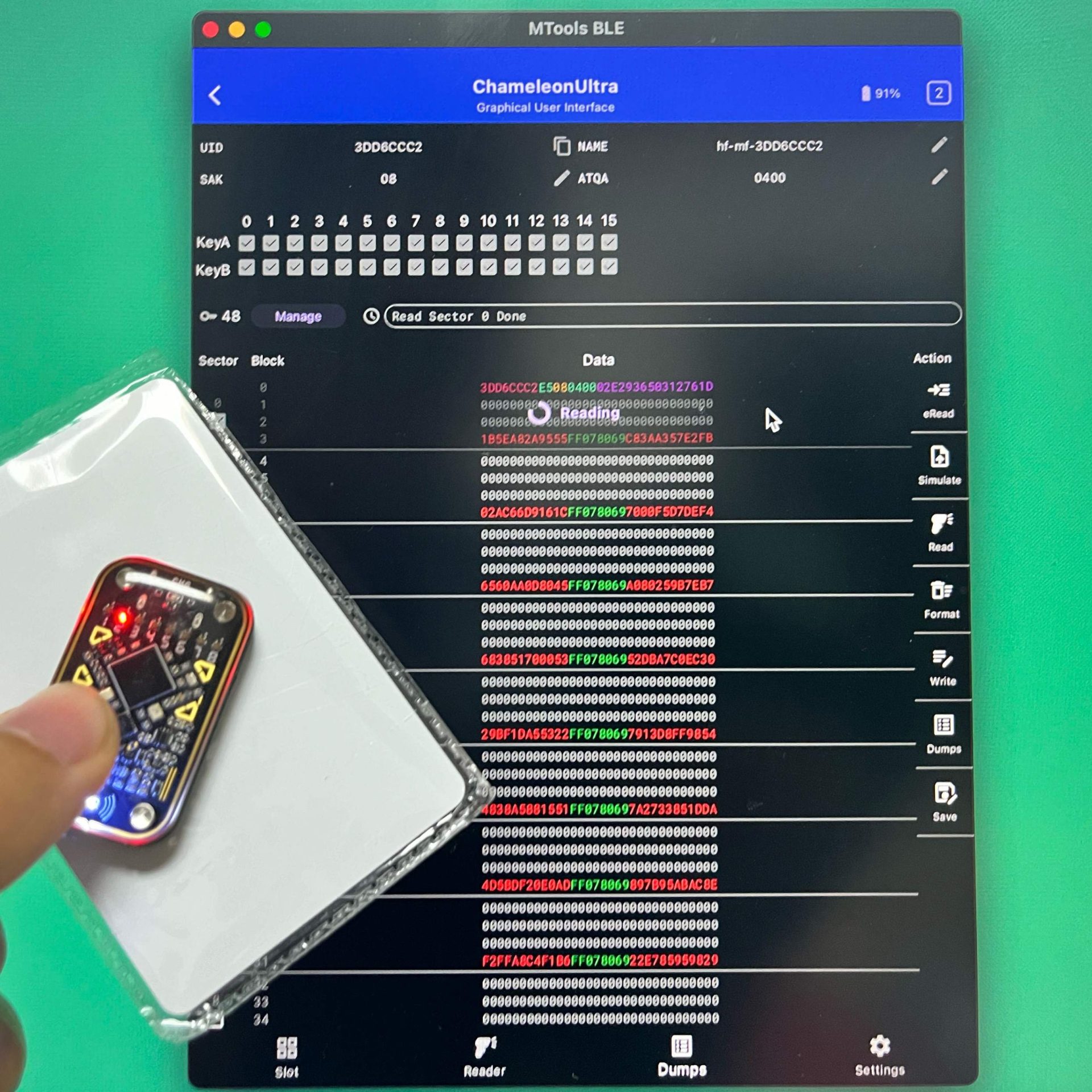 Unleashing the Power of Chameleon Ultra through MTools BLE App - MTools Tec
