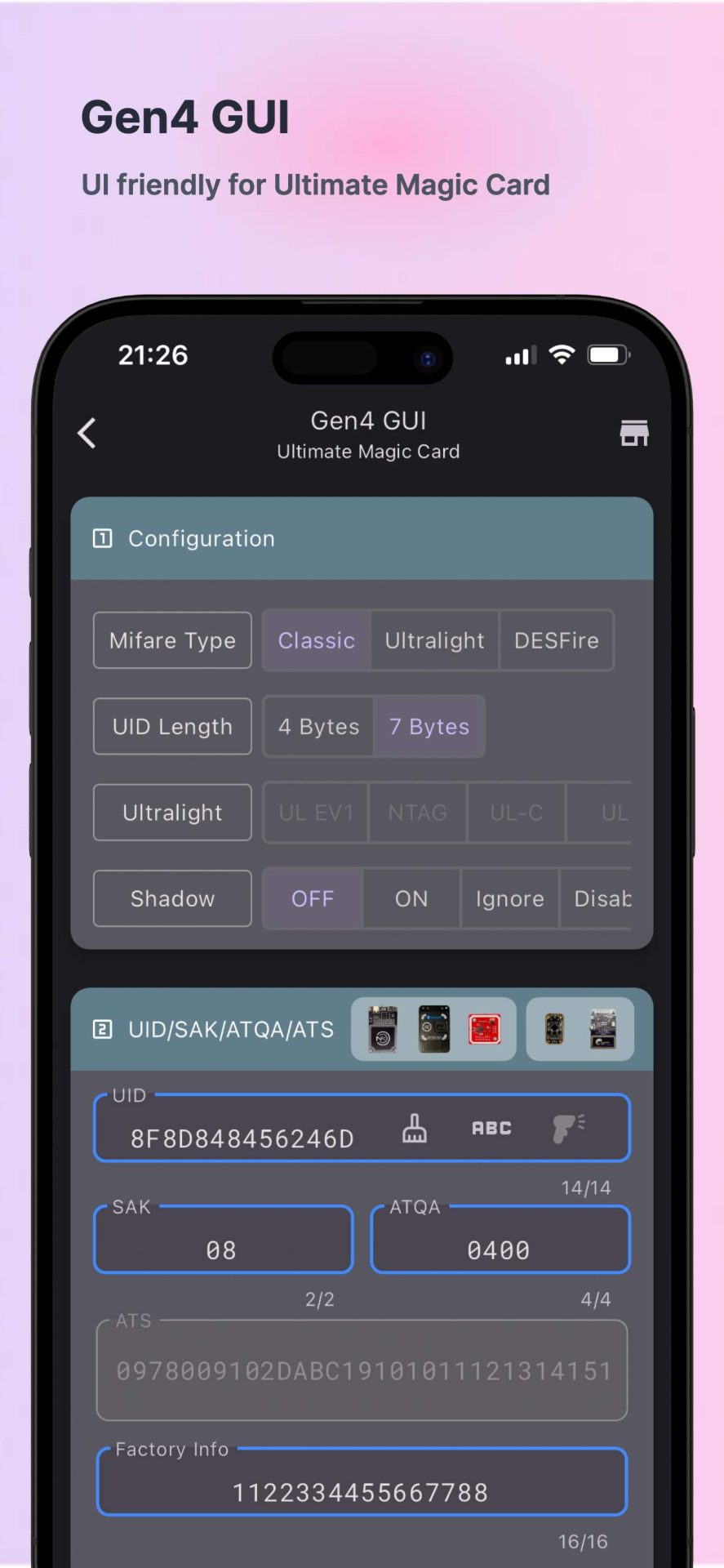 Mifare Classic Tool For iOS & Android - MTools Tec
