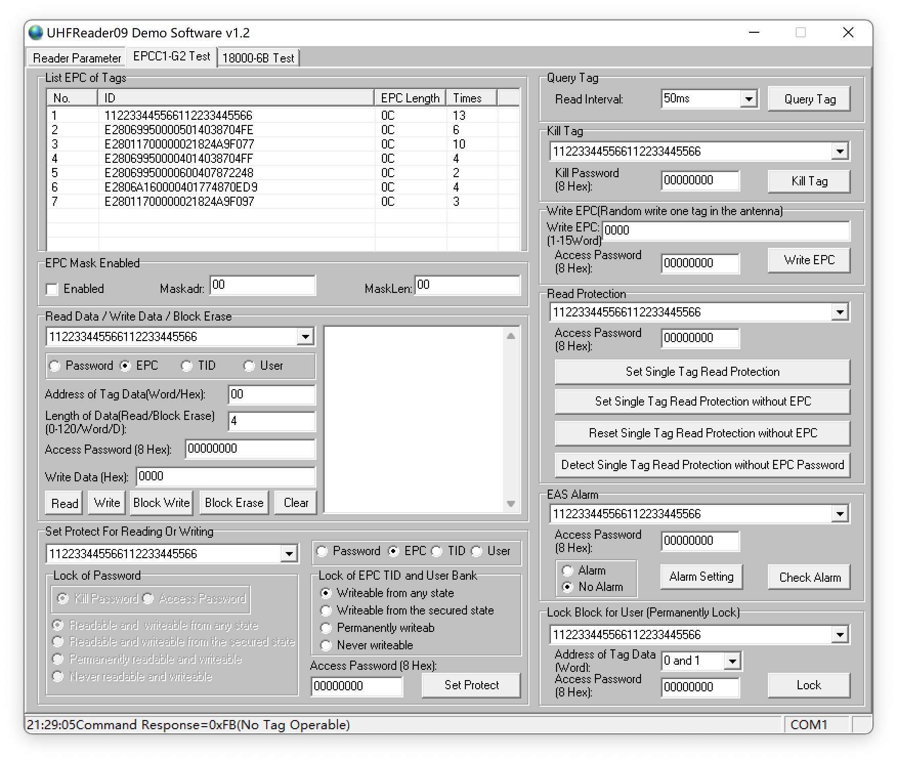 How to solve Serial Communication Error on Piswords UHF Reader - MTools Tec