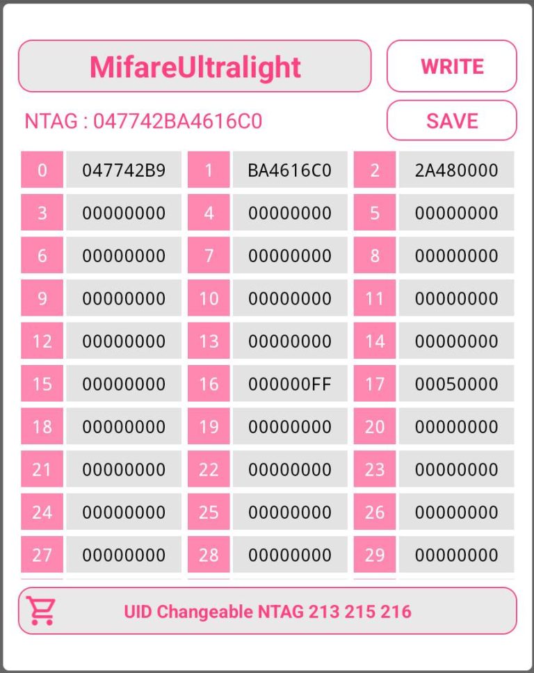 Mifare Ultralight - MTools Tec