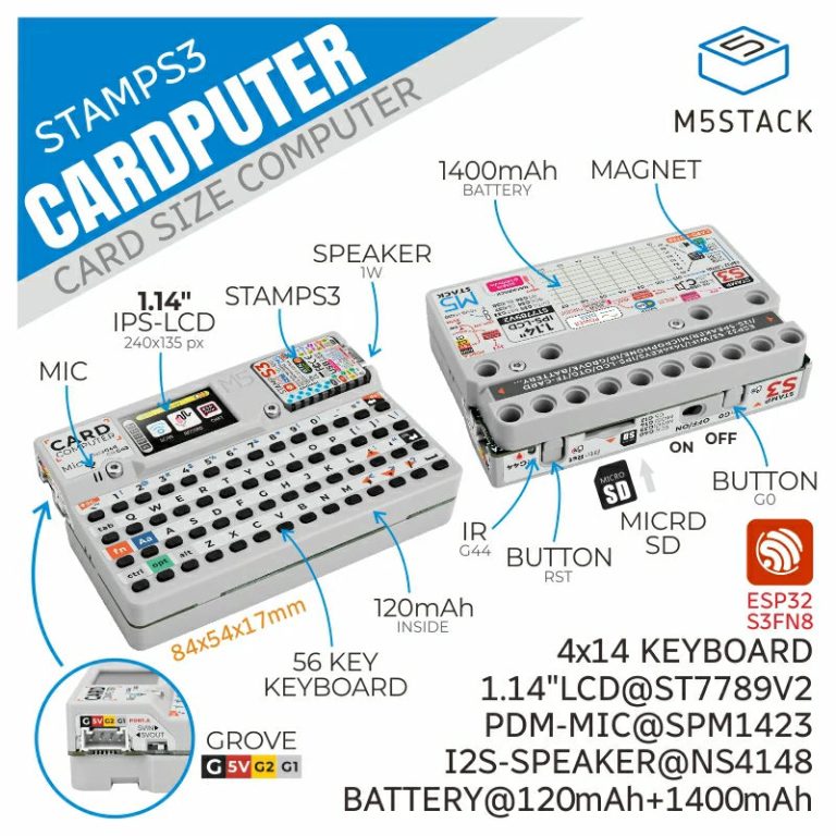 M5Stack Cardputer - MTools Tec