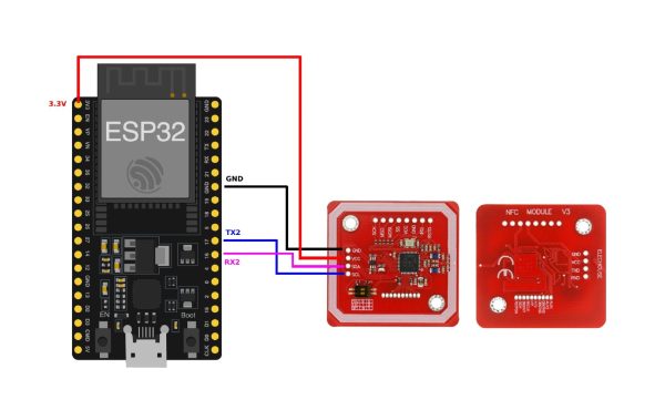 How to DIY PN532 BLE with ESP32 - MTools Tec