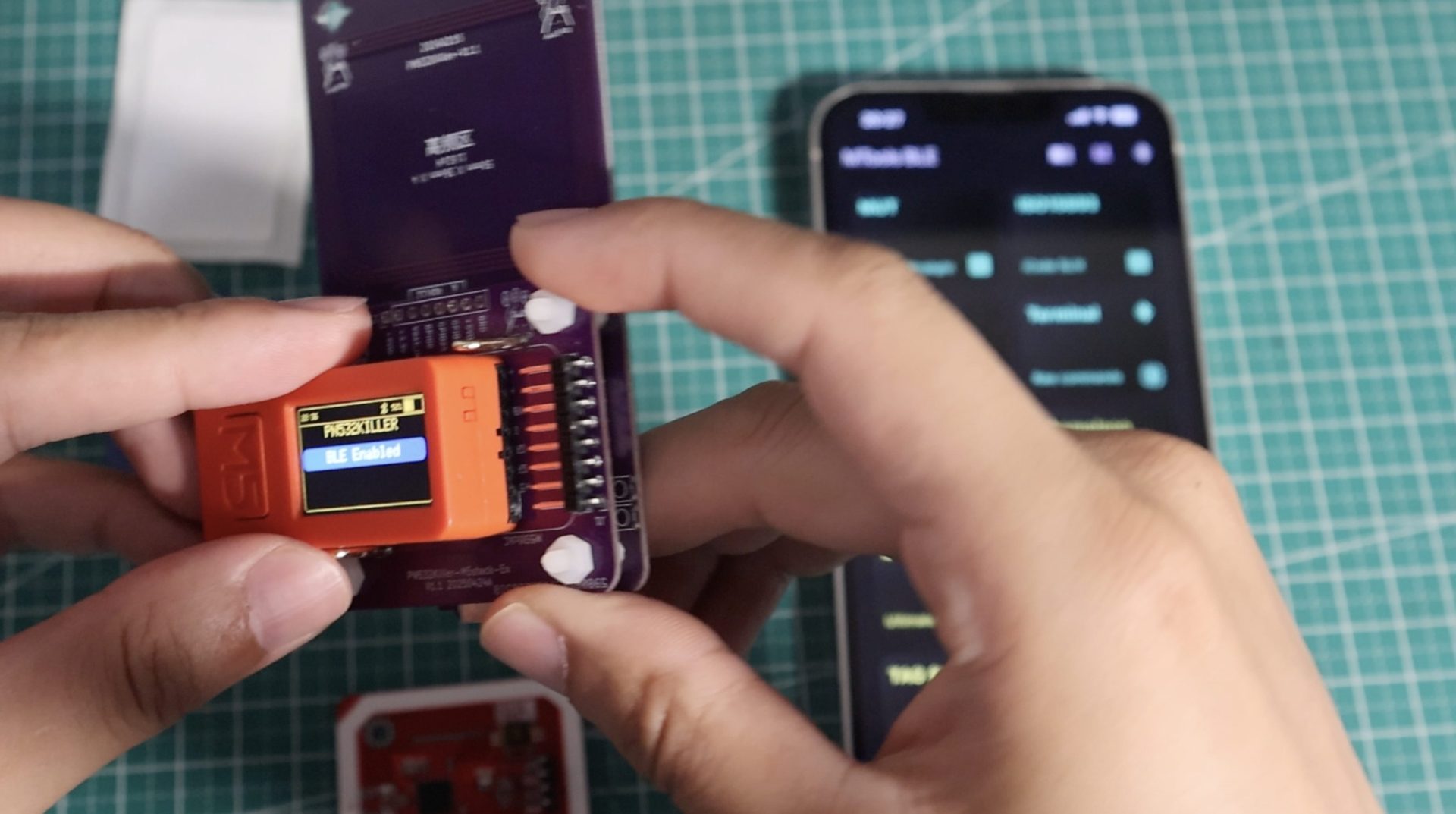Bruce FW Update with PN532/PN532Killer: BLE Extension, UID Reader ...