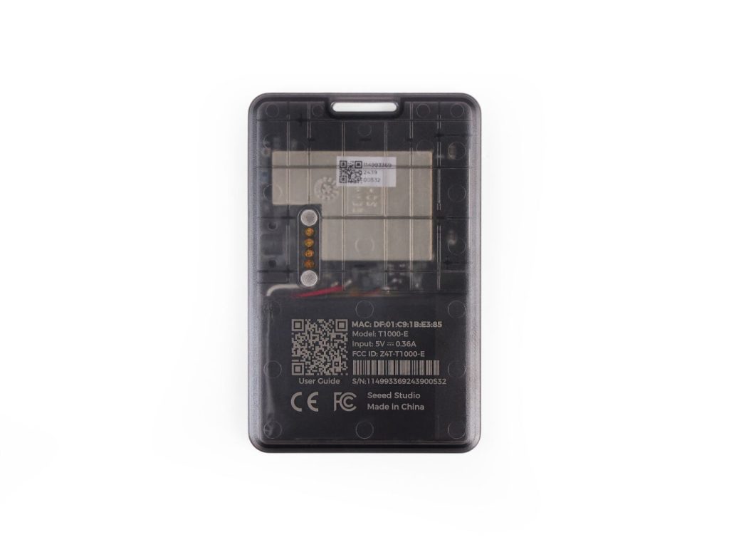 Seeed SenseCAP Card Tracker T1000-E for Meshtastic - MTools Tec