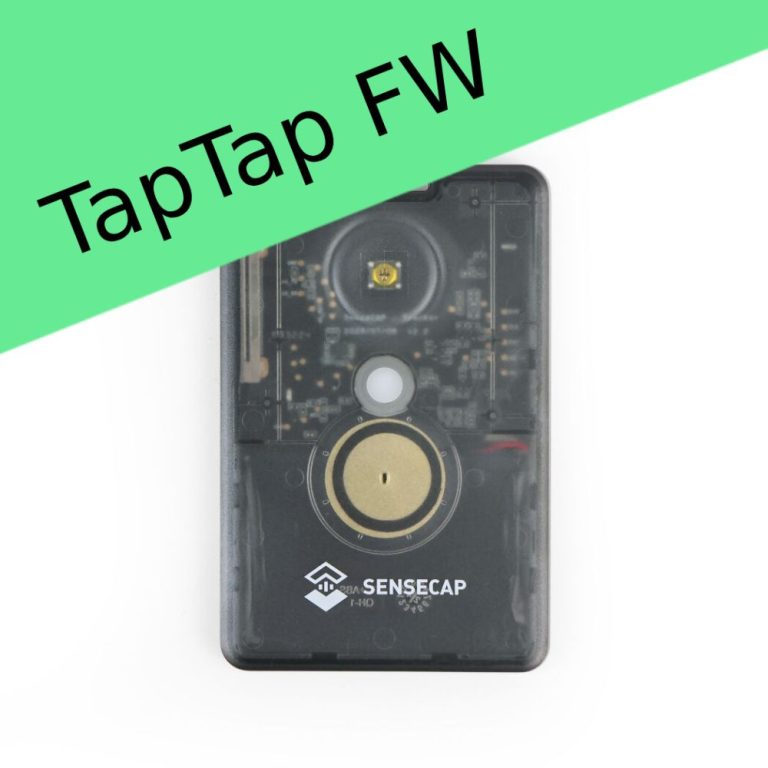 T1000-E TapTap Firmware - Meshtastic & MeshCore Compatible - MTools Tec